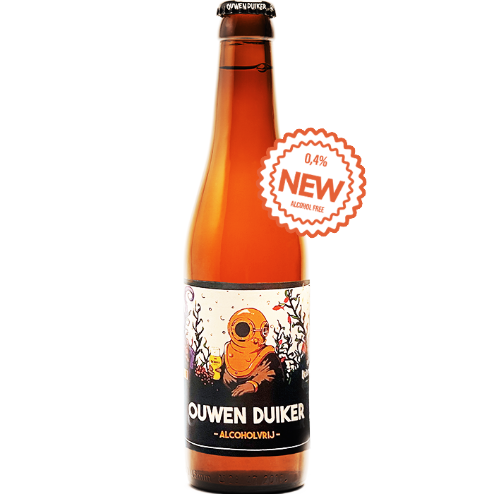 Ouwen Duiker ALCOHOLVRIJ – Hedonis ambachtsbier
